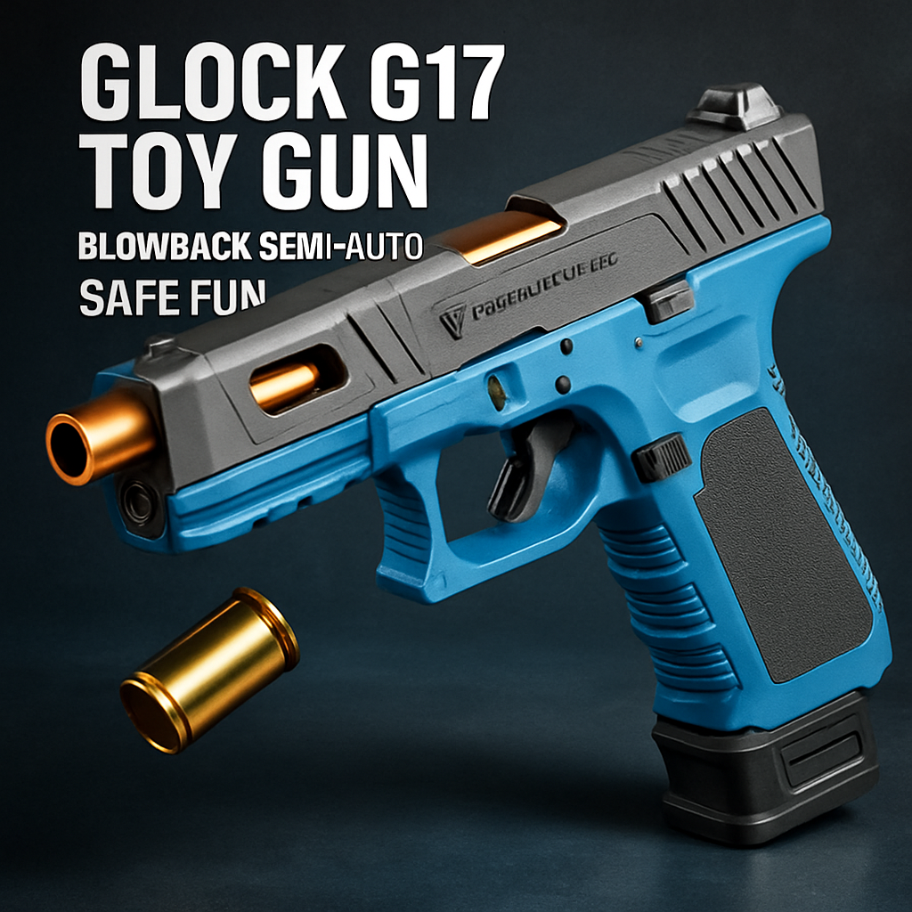 G17 Toy Gun - Blowback Semi-Auto Safe Fun | Glock – rng