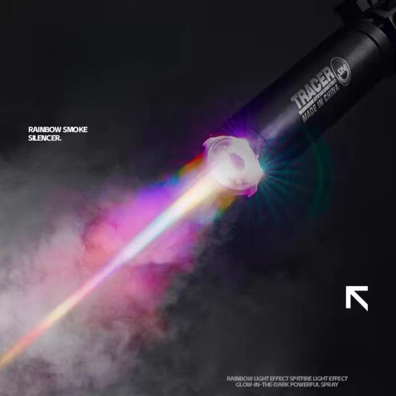Bd556 Smoke Silencer 14mm CCW Rainbow Luminous Suppressor – rng