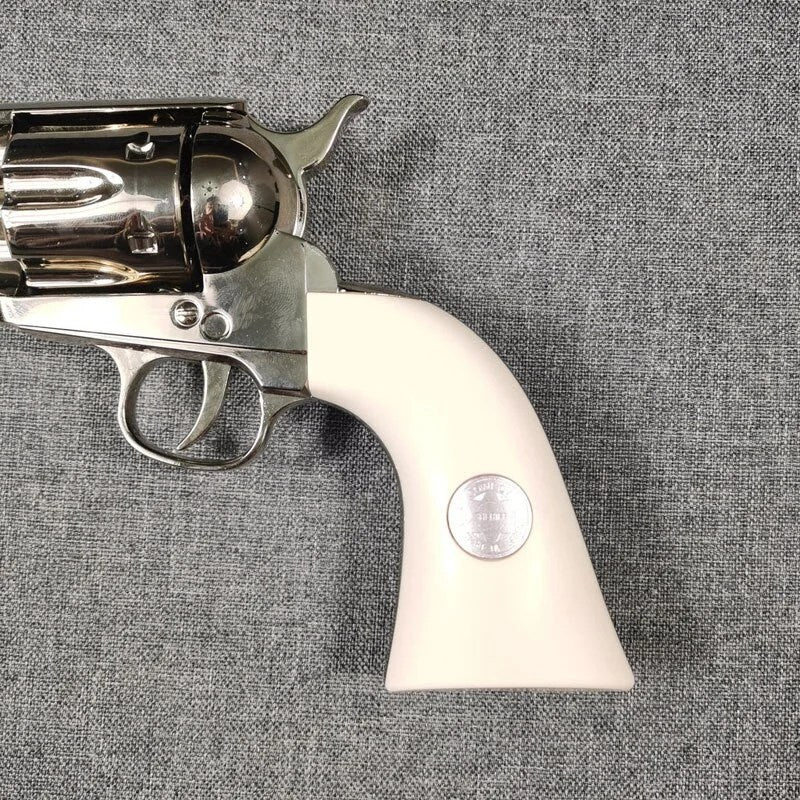1873 Colt Silver Alloy Nerf Revolver Toy – rng