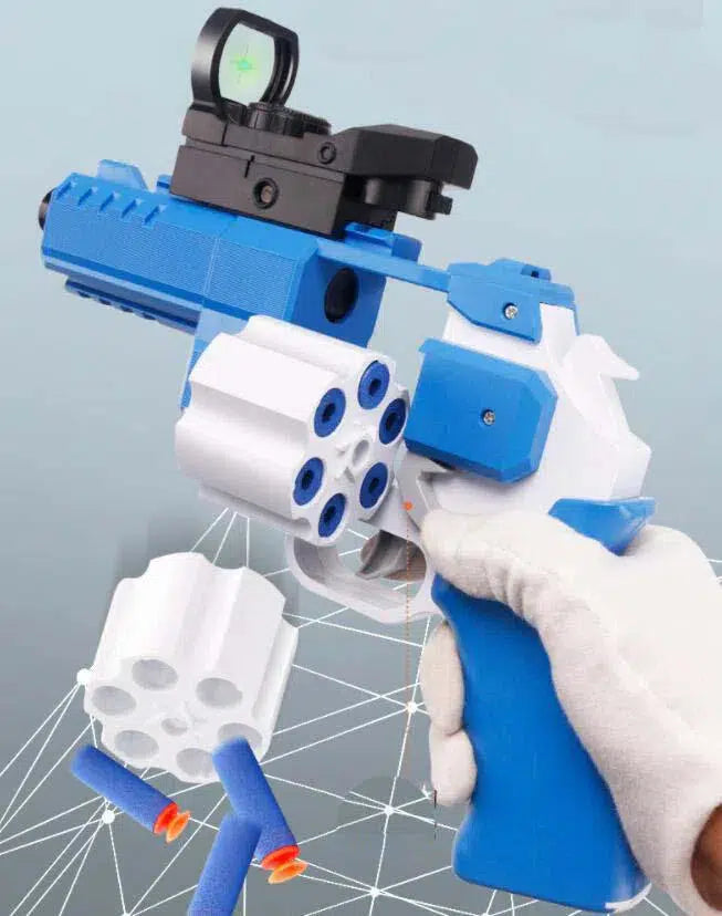 357 Revolver With Holographic Dot Sight Nerf Pistol – rng