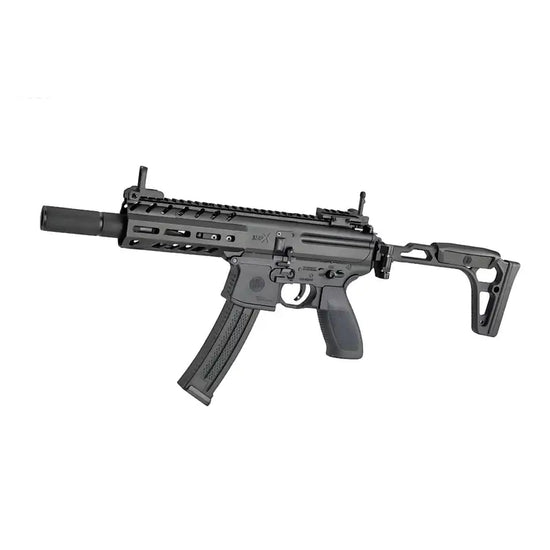 Metal MPX Automatic Gel Blaster SMG - 250 FPS | Realistic – rng