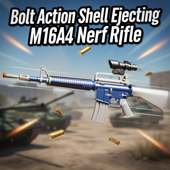 Bolt Action Shell Ejecting M16A4 Nerf Rifle – rng