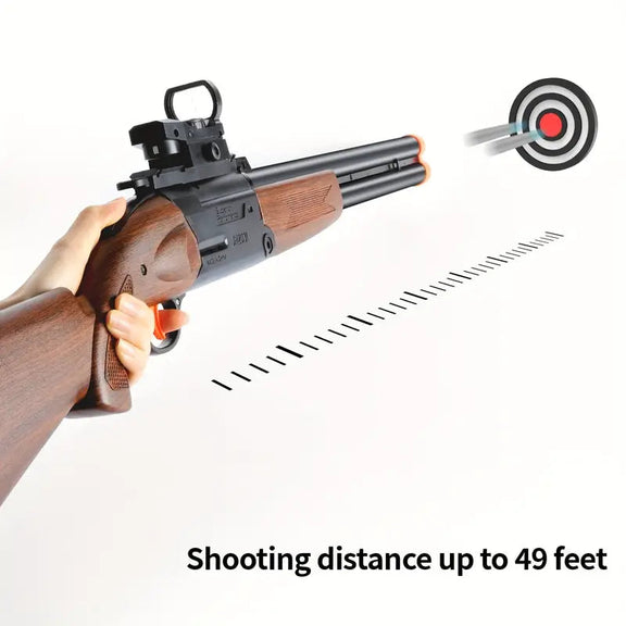 Double-Barreled Shell-Ejecting Gun Nerf Shotgun – rng