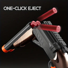 Double-Barreled Shell-Ejecting Gun Nerf Shotgun – rng