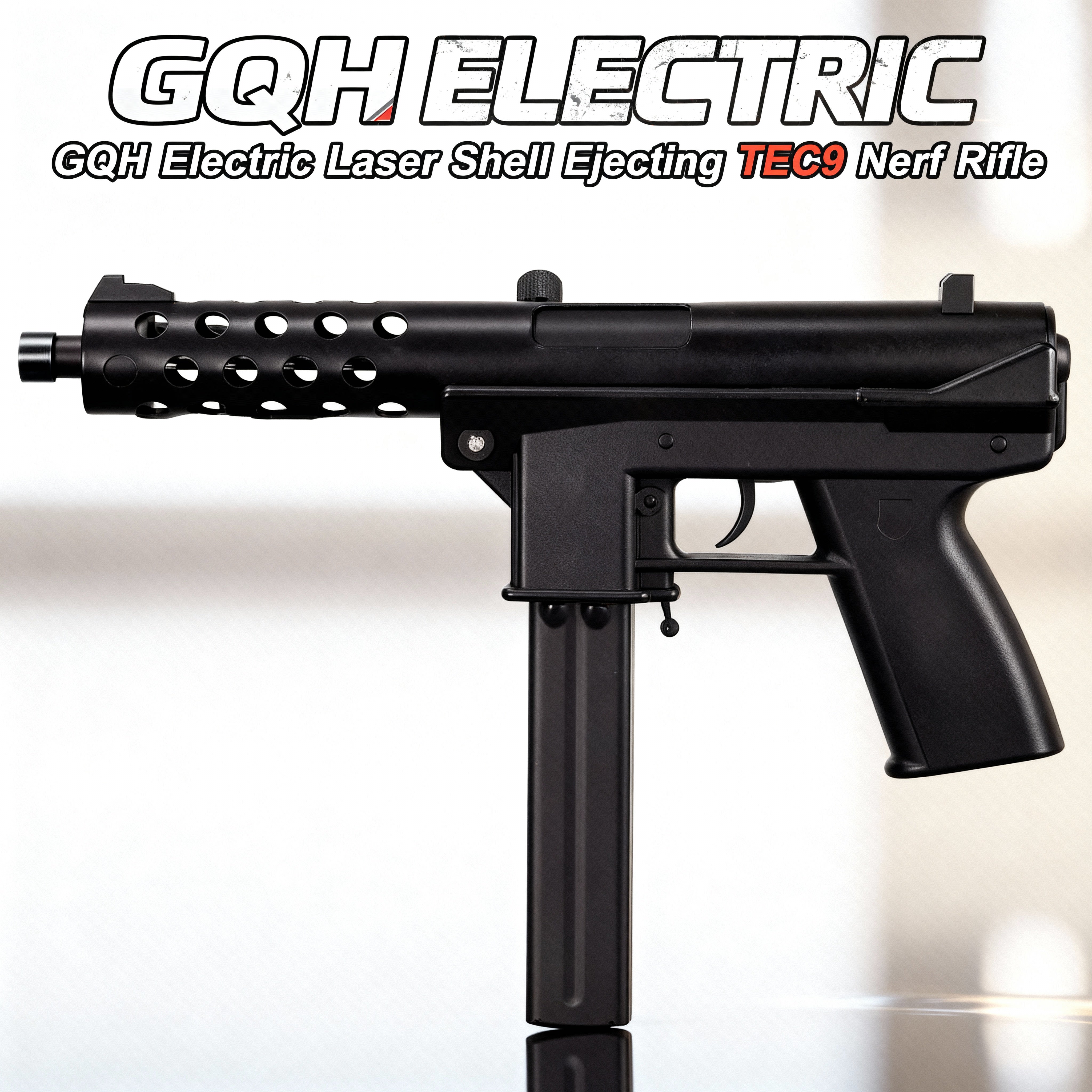 GQH Electric Laser Shell Ejecting TEC9 Nerf Rifle – rng