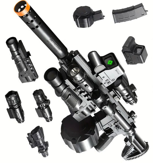 Dual Modes Dual Mag HK416 Gel Blaster Rifle – rng