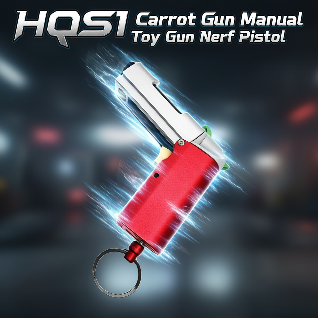 HQS1 Carrot Gun Manual EDC Fidget Toys – rng