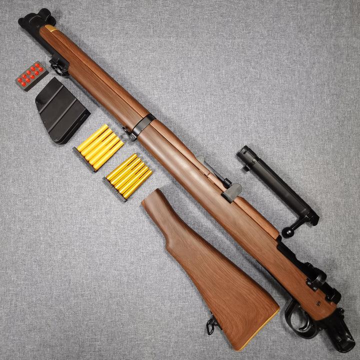Wooden Lee Enfield Sniper Gel Blaster Rifle – rng