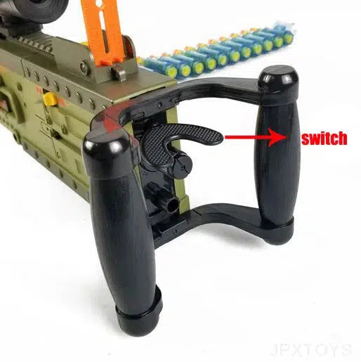 Tan Automatic M2 Chain Nerf Machine Gun – rng