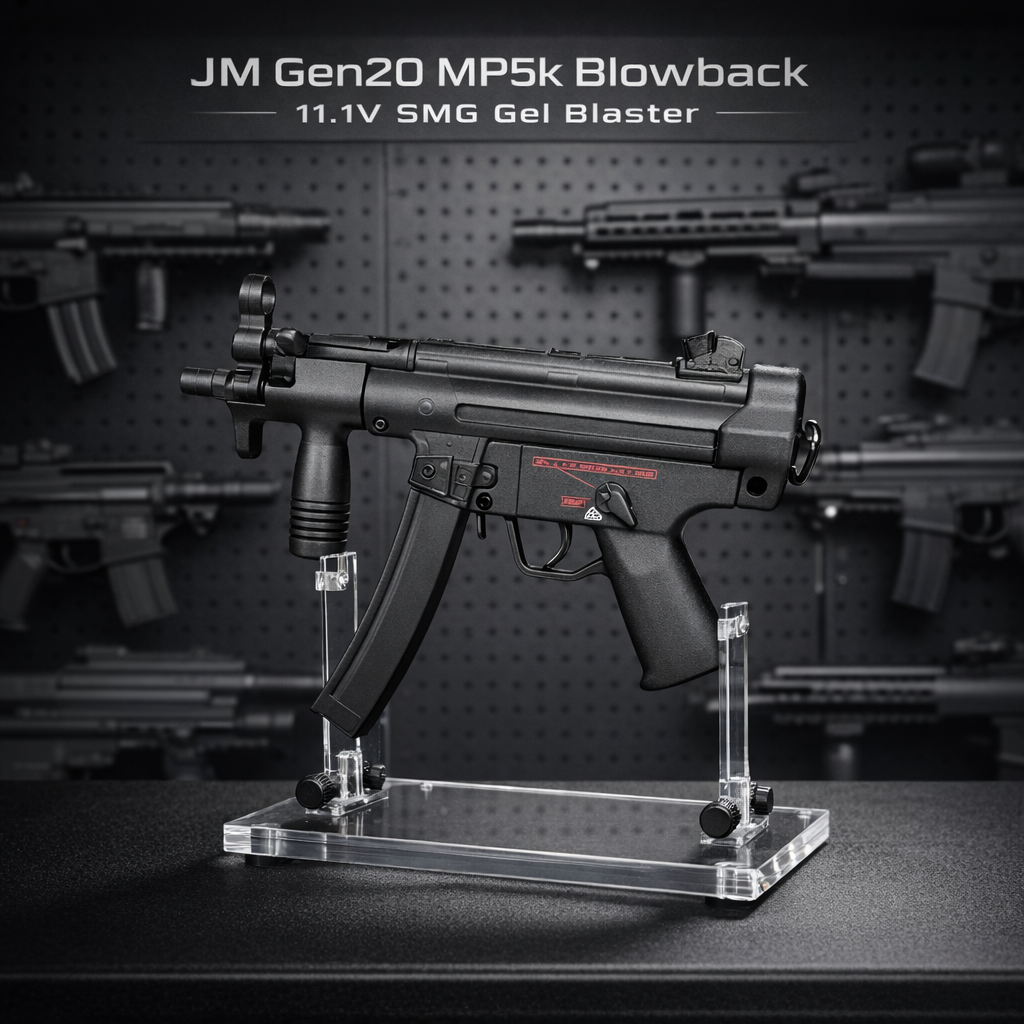 JM Gen20 MP5k Blowback 11.1V SMG Gel Blaster – rng