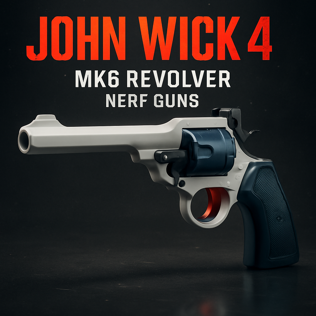 John Wick 4 MK6 Revolver - Movie Replica Nerf Gun | RNG – rng
