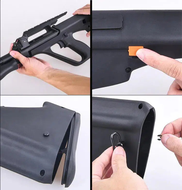 LH A2 Steyr AUG Gel Blaster 3 Modes Black – rng