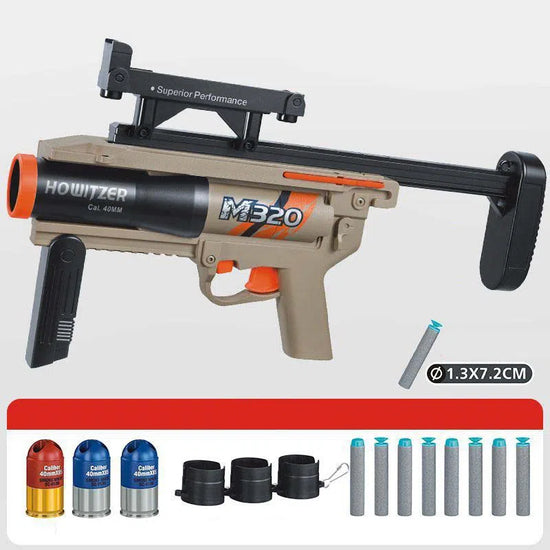 Three-Shot M320 Grenade Launcher Nerf Gun – rng