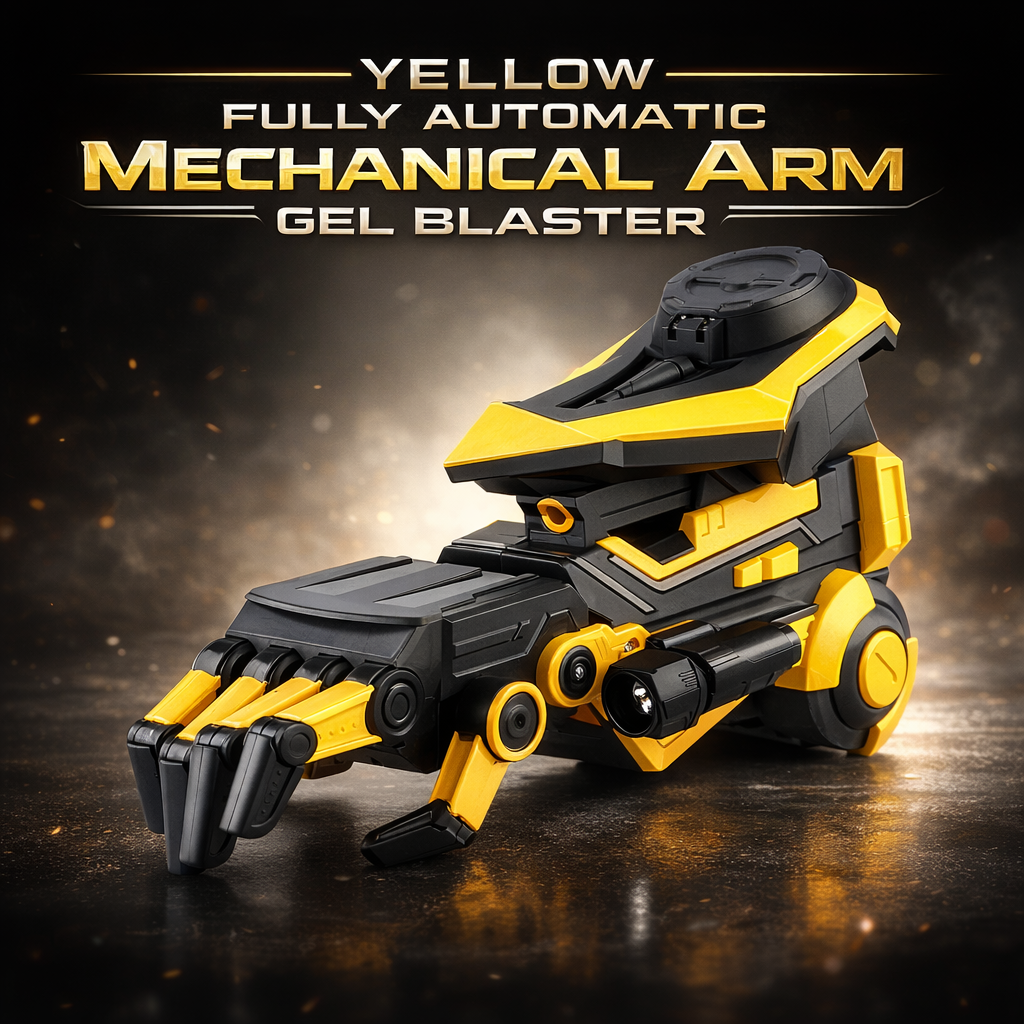 Mechanical Arm Gel Blaster Yellow Fully Automatic – rng
