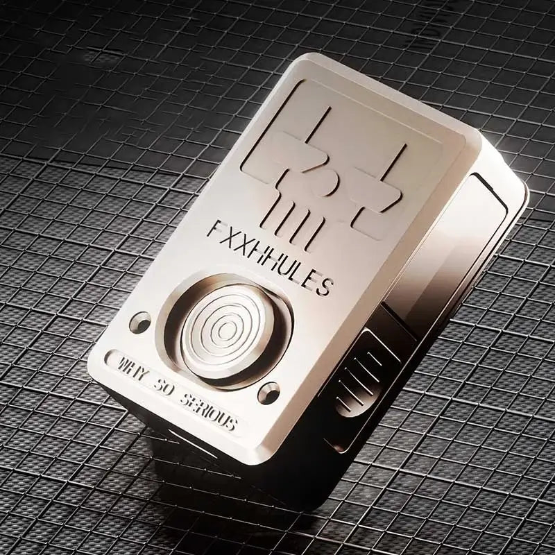 Poker Push Card Metal Fidget Slider Gun – rng