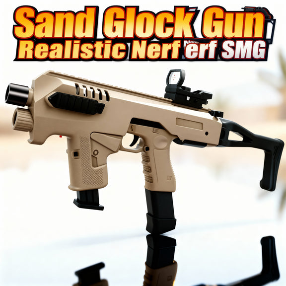 Sand Glock SMG Gun Realistic Nerf SMG - Nerf Submachine Gun - Rng – rng
