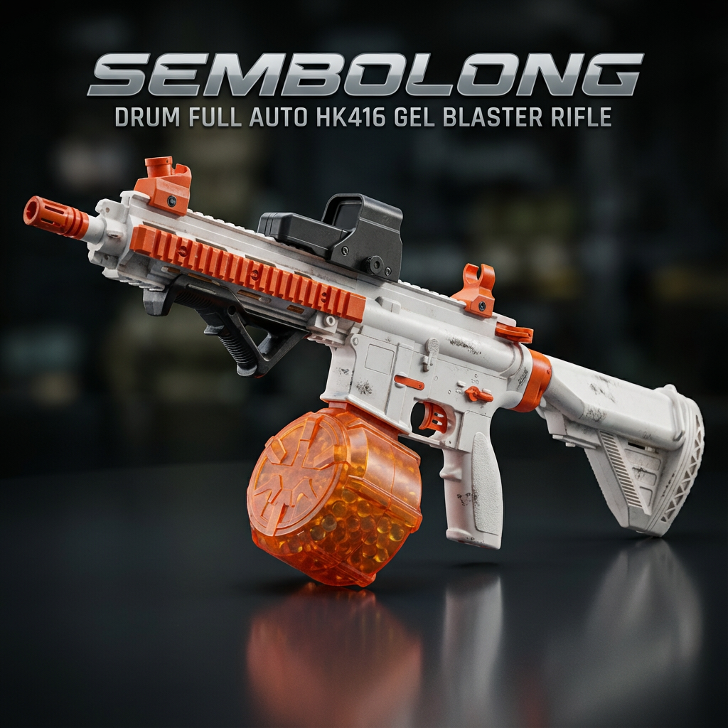Sembolong Drum Full Auto HK416 Gel Blaster Rifle – rng