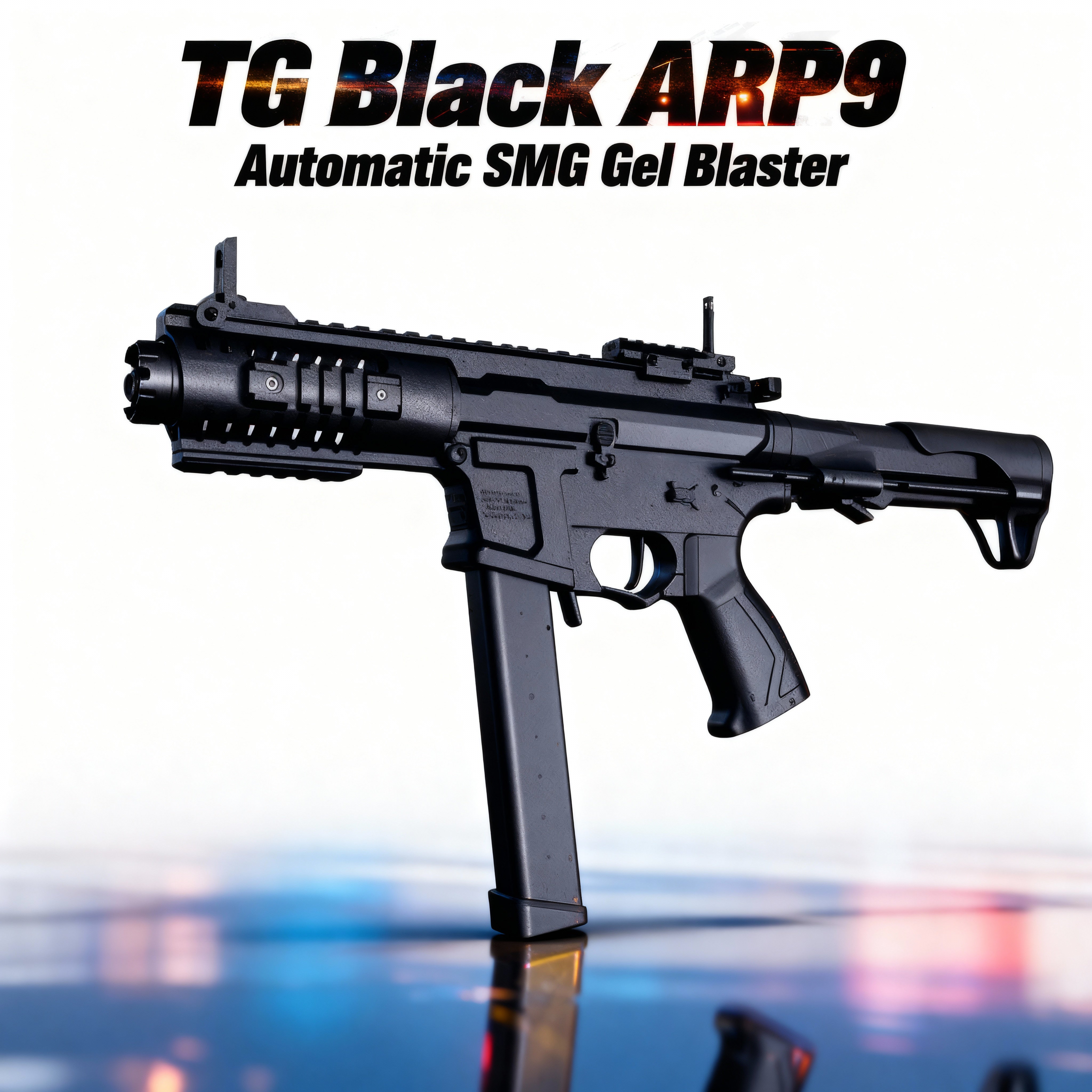 TG Black ARP9 Automatic SMG Gel Blaster – rng