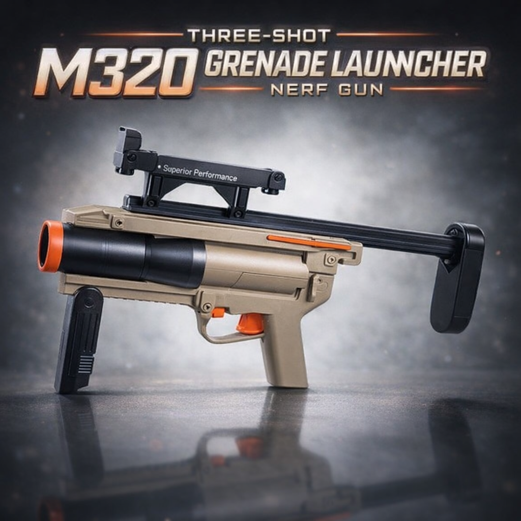 Three-Shot M320 Grenade Launcher Nerf Gun – rng
