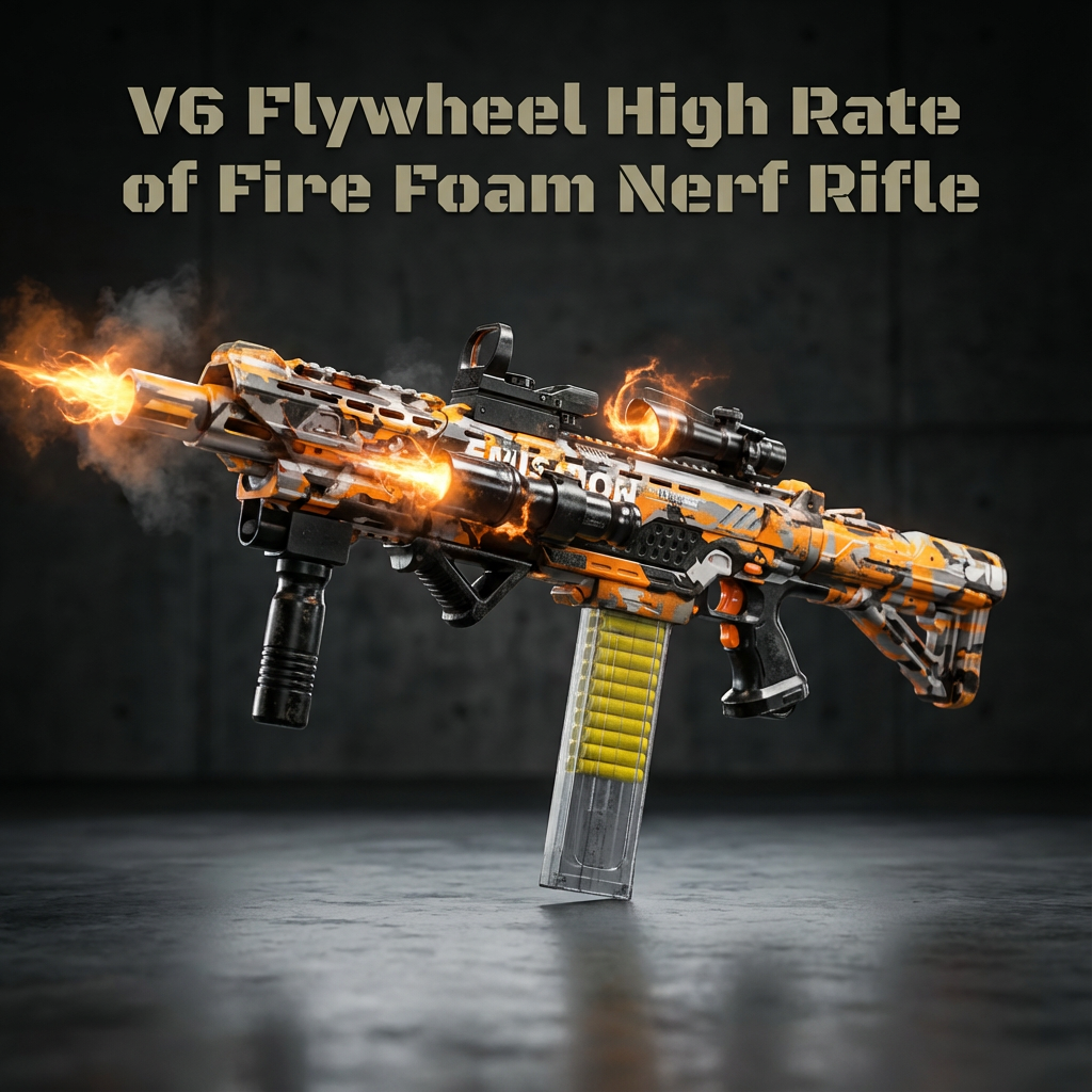 V6 Flywheel High Rate of Fire Foam Nerf Rifle – rng