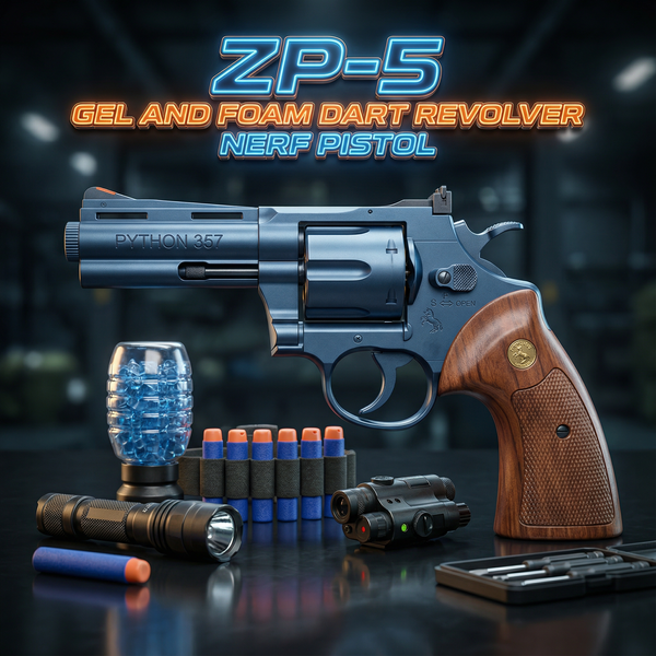 Nerf Revolver Gun Pistol Realistic Blaster – rng