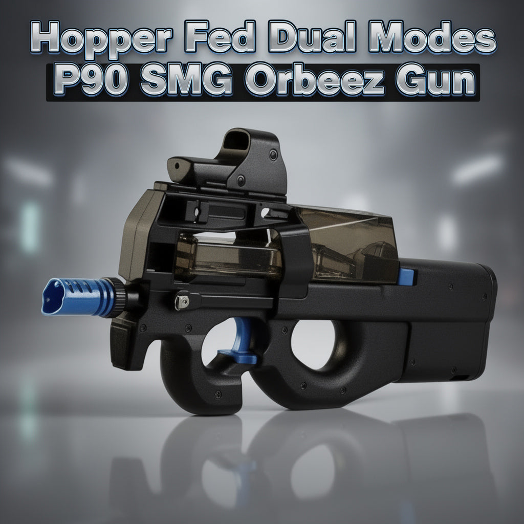 Hopper Fed Dual Modes P90 SMG Orbeez Gun – rng