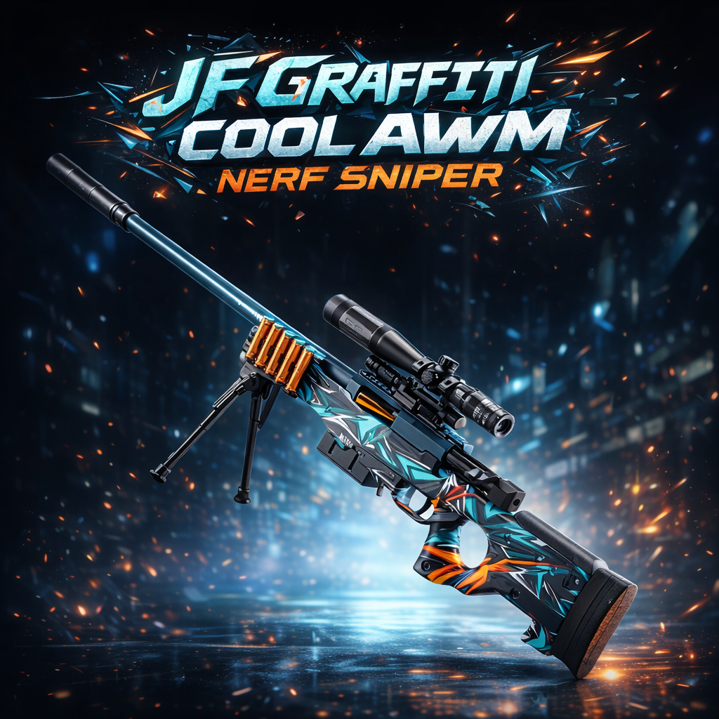 JF Graffiti Cool AWM Nerf Sniper – rng