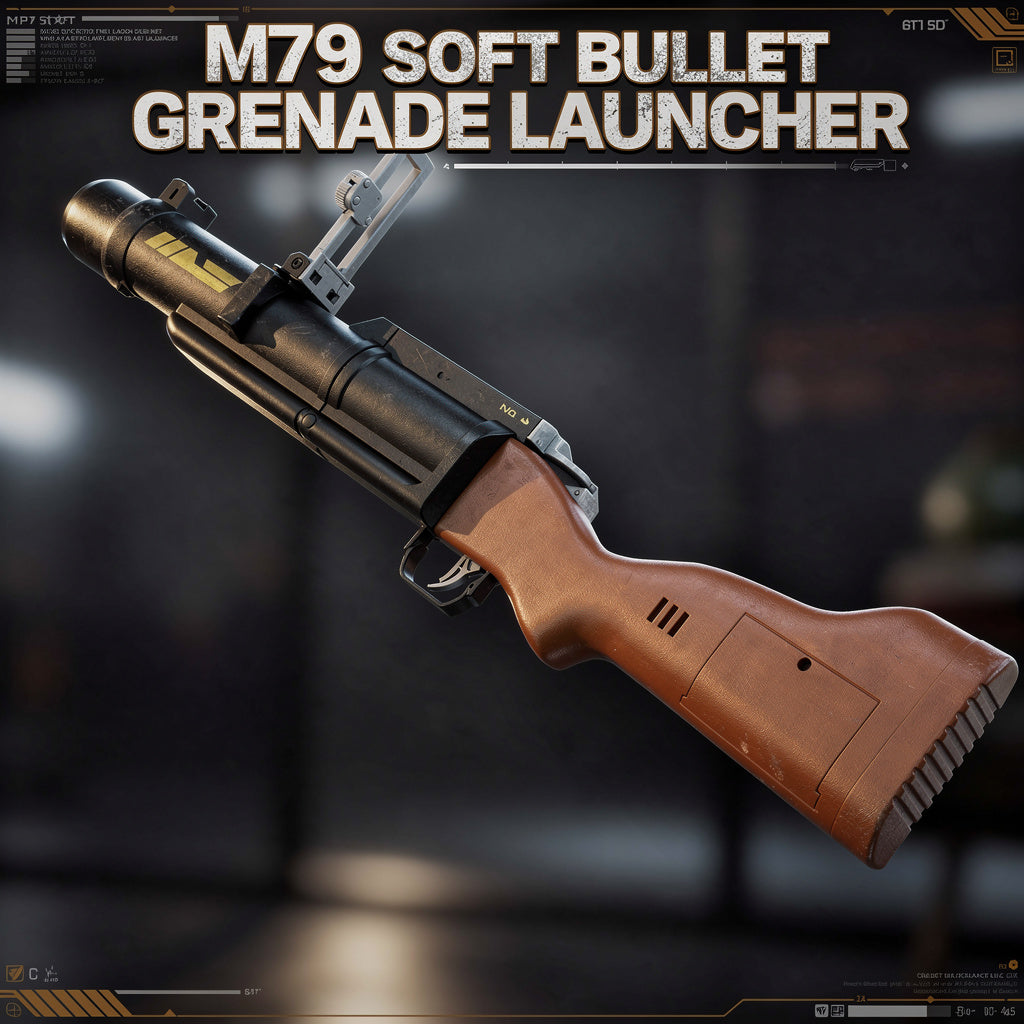M79 Nerf Grenade Launcher With Ammo Belt – rng