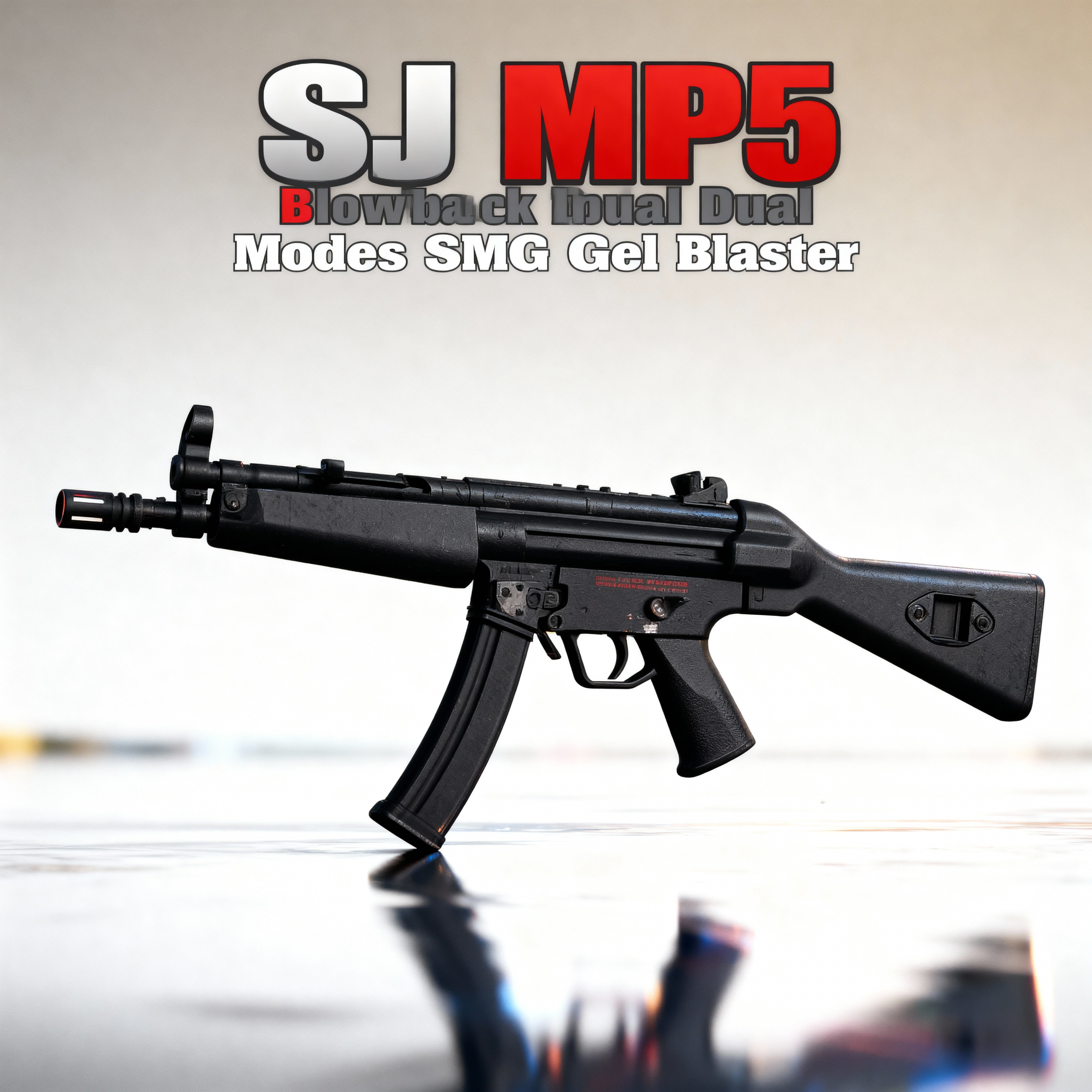 SJ MP5 Realistic Automatic SMG Gel Blaster – rng