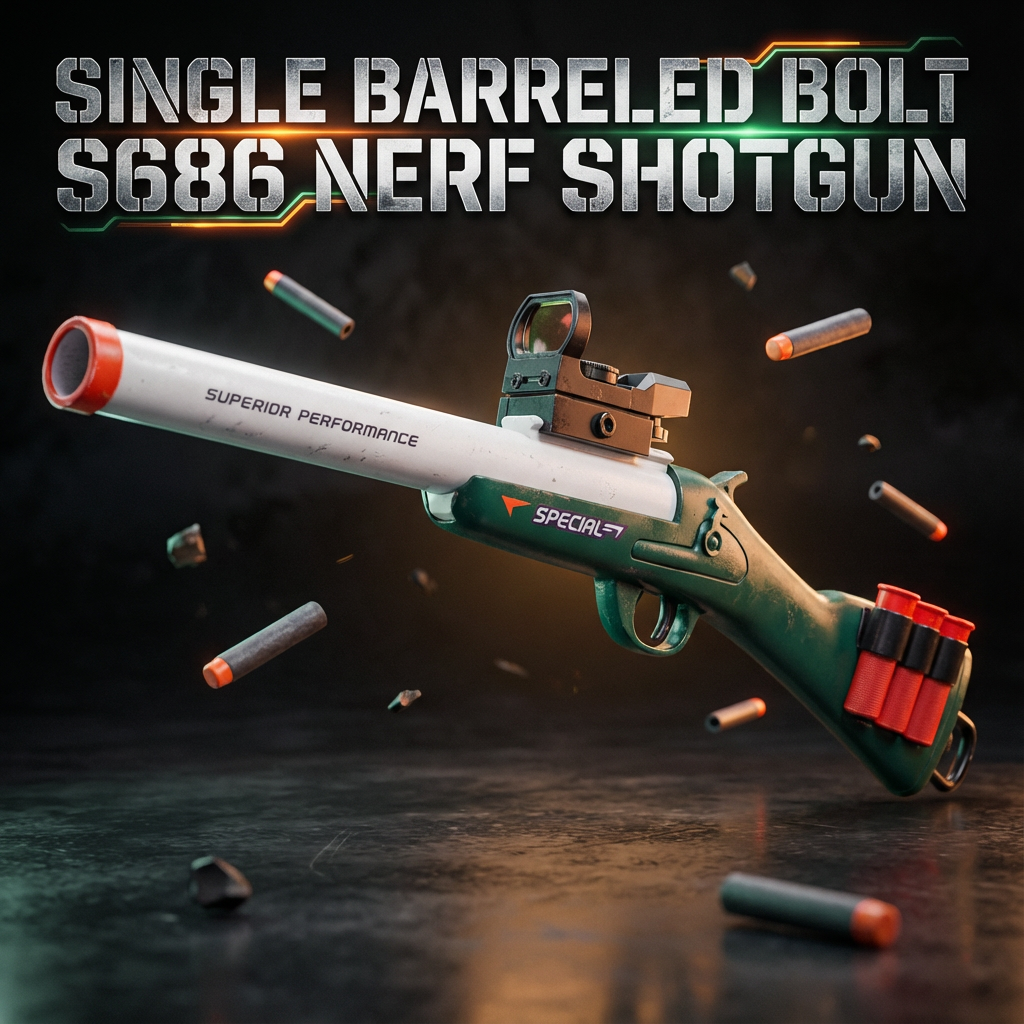 Single Barreled Bolt S686 Nerf Shotgun – rng