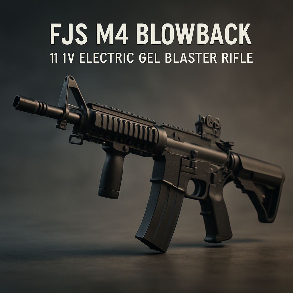 M4 Blowback Gel Blaster 11.1V - 300 Rounds Metal Gears – rng