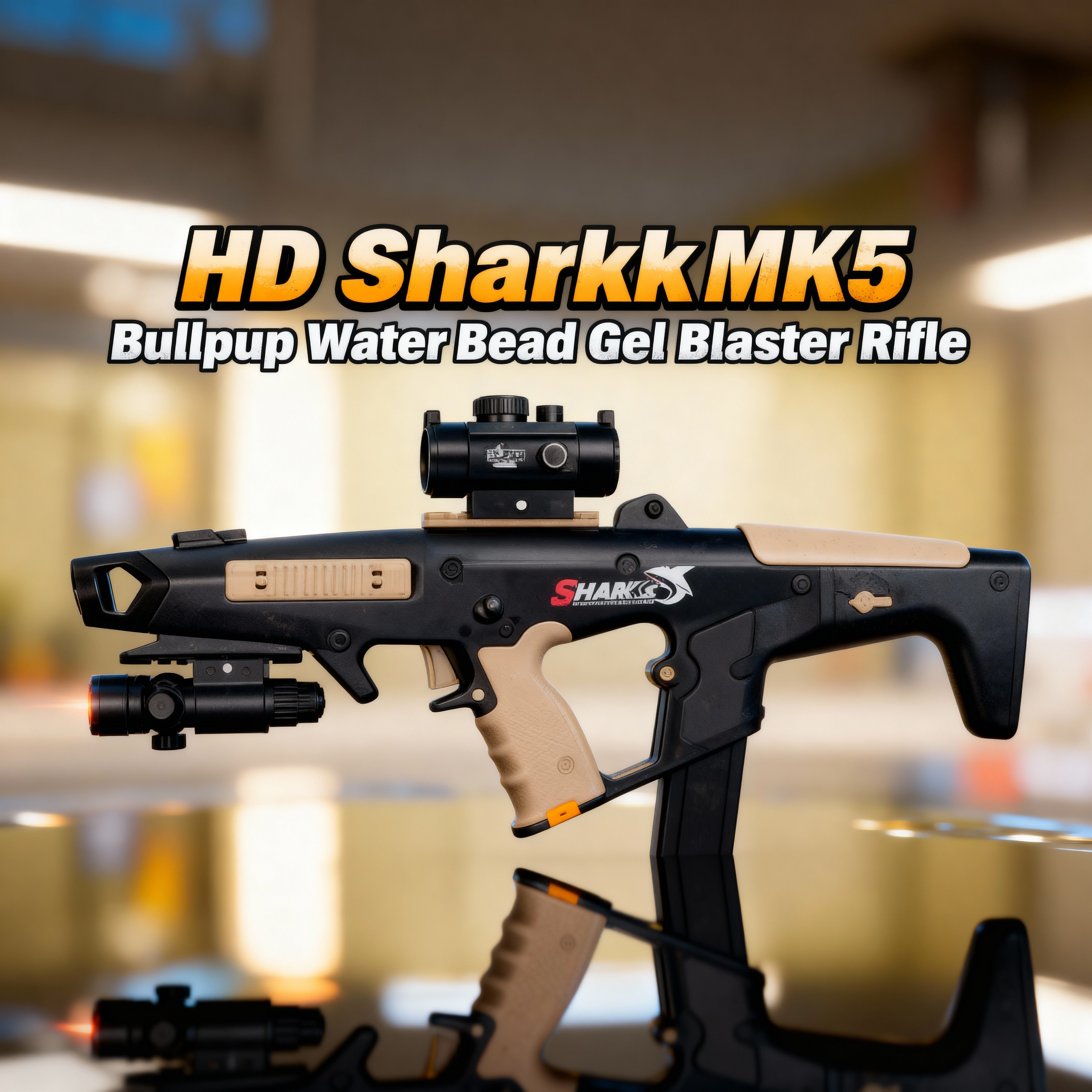 HD Shark MK5 Automatic Gel Blaster – rng