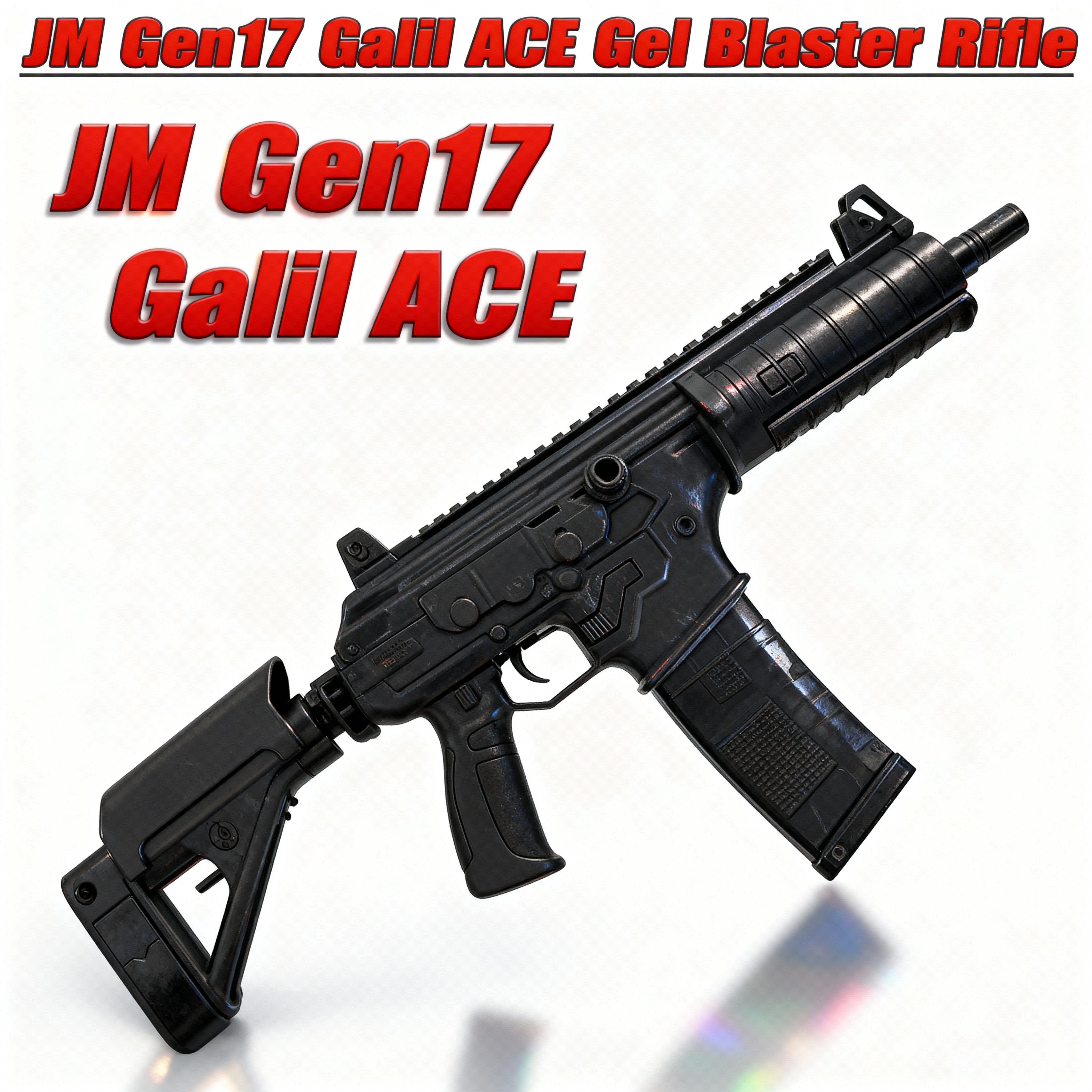 JM Gen17 Galil ACE Gel Blaster Rifle With Laser – rng