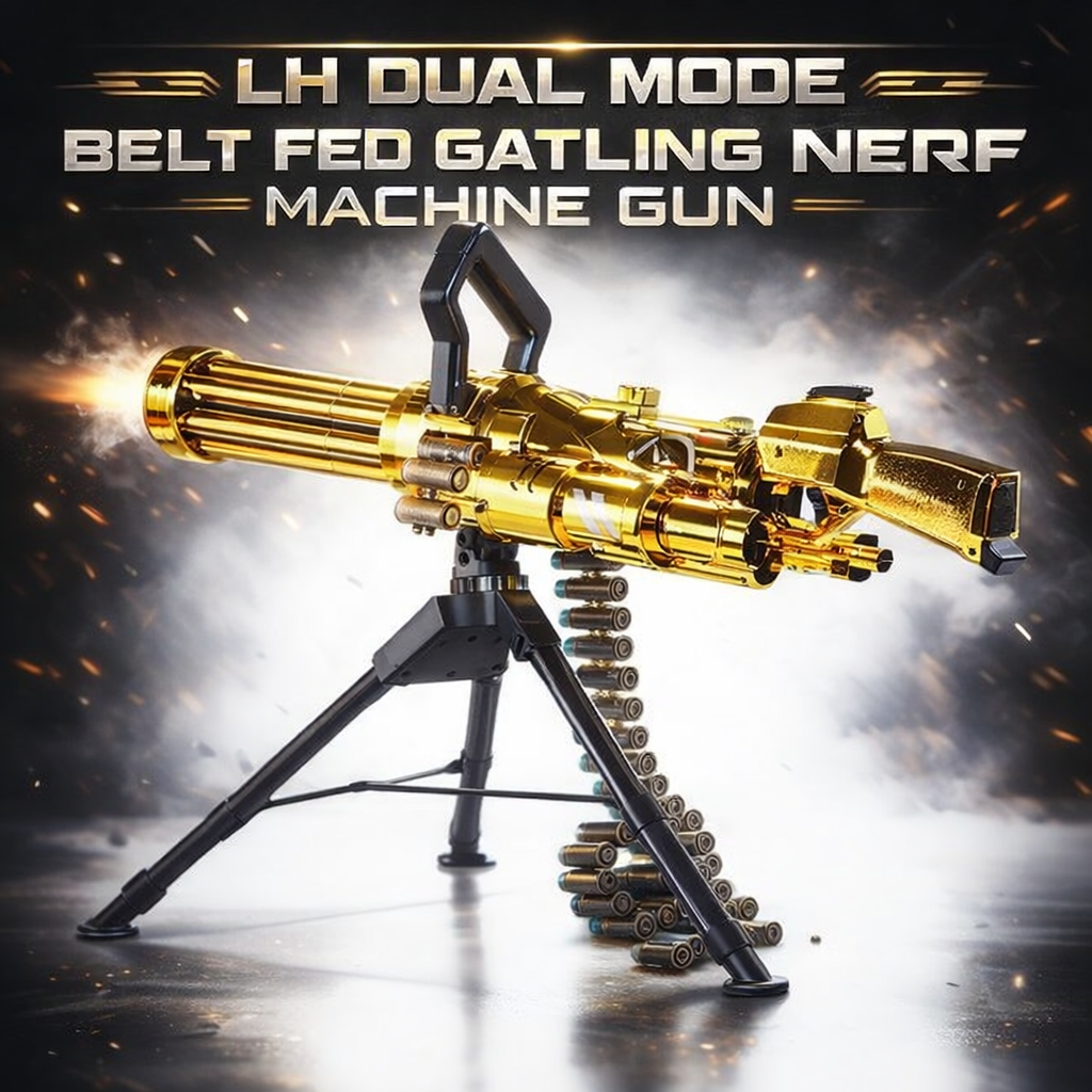 LH Dual Mode Belt Fed Gatling Nerf Machine Gun – rng
