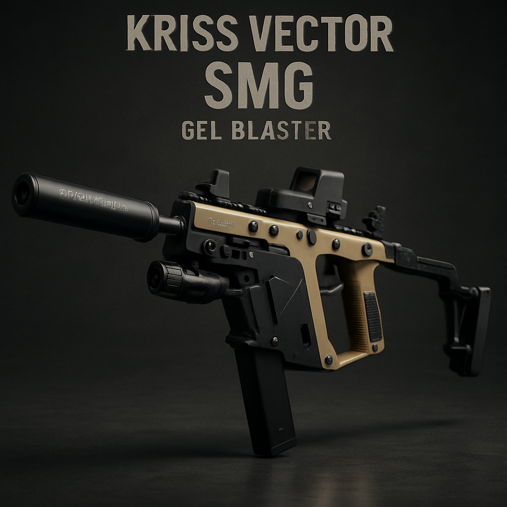Nylon With Tracer Silencer Kriss Vector SMG Gel Blaster – rng