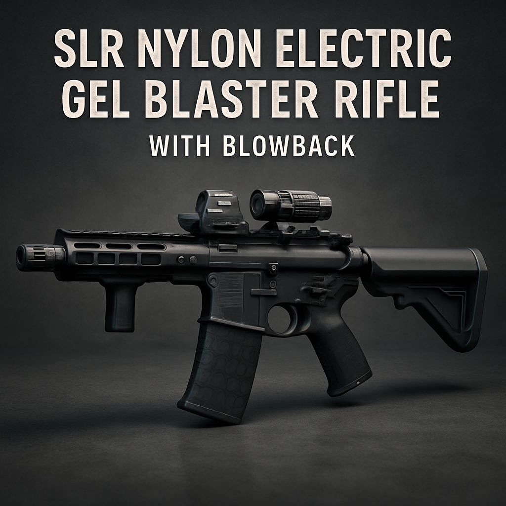 SLR Nylon Electric Gel Blaster Rifle With Blowback – rng