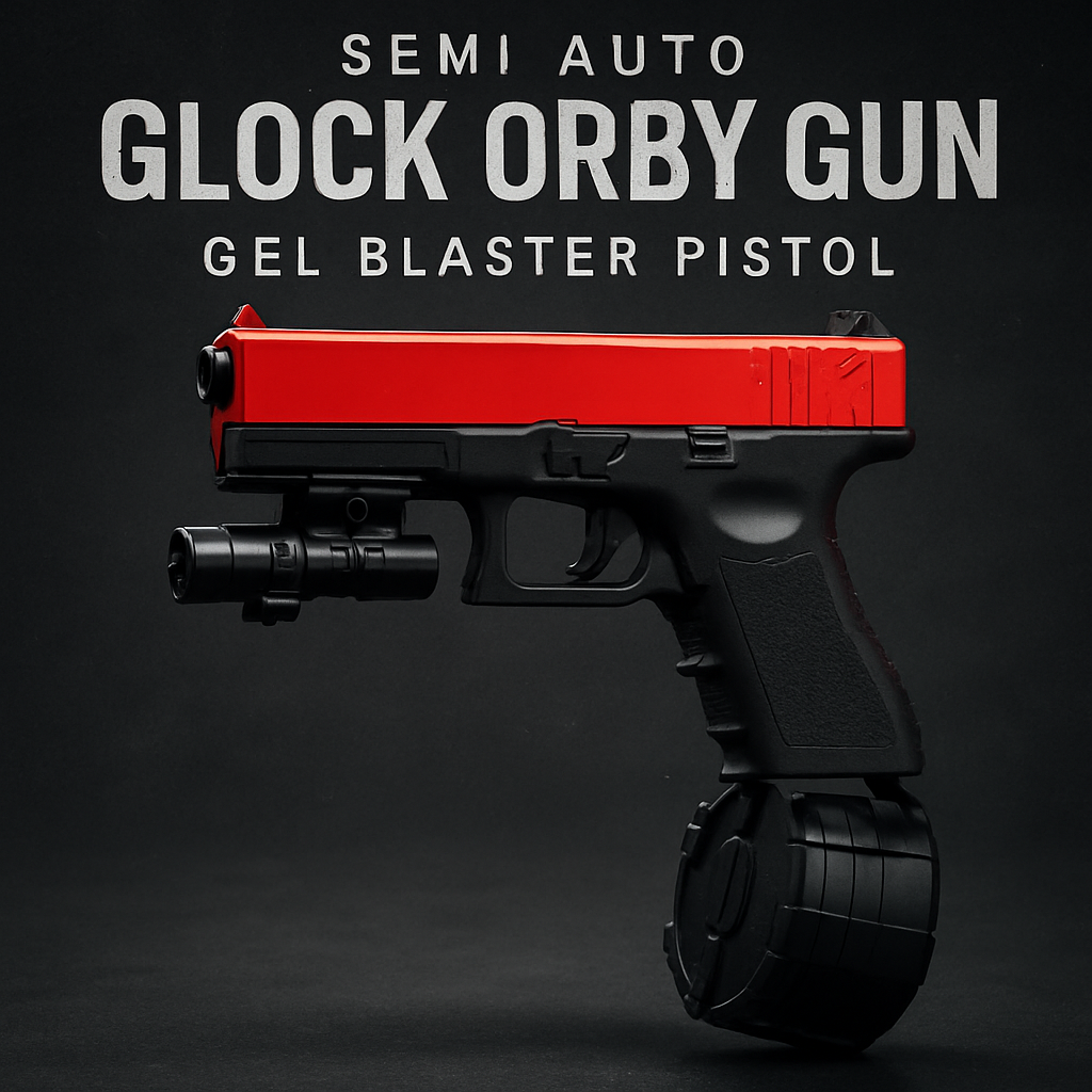 Semi Auto Glock Orby Gun Gel Blaster Pistol – rng
