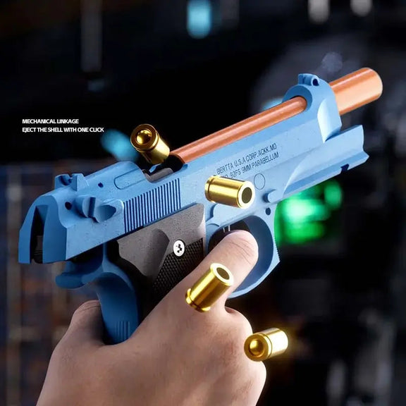 Beretta M9A3 Semi Auto Shell Ejecting Nerf Pistol – rng