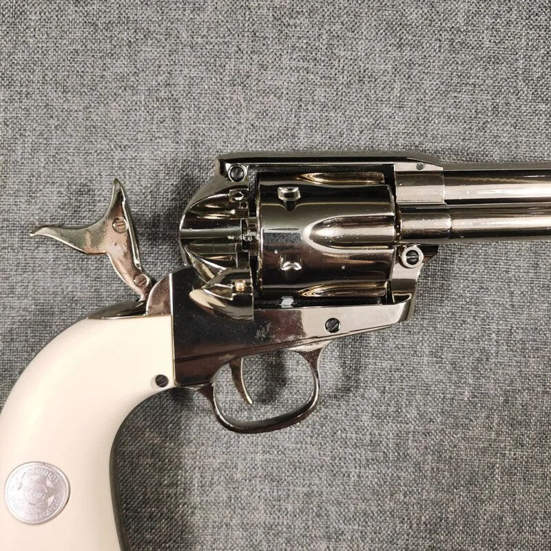 1873 Colt Silver Alloy Nerf Revolver Toy – rng