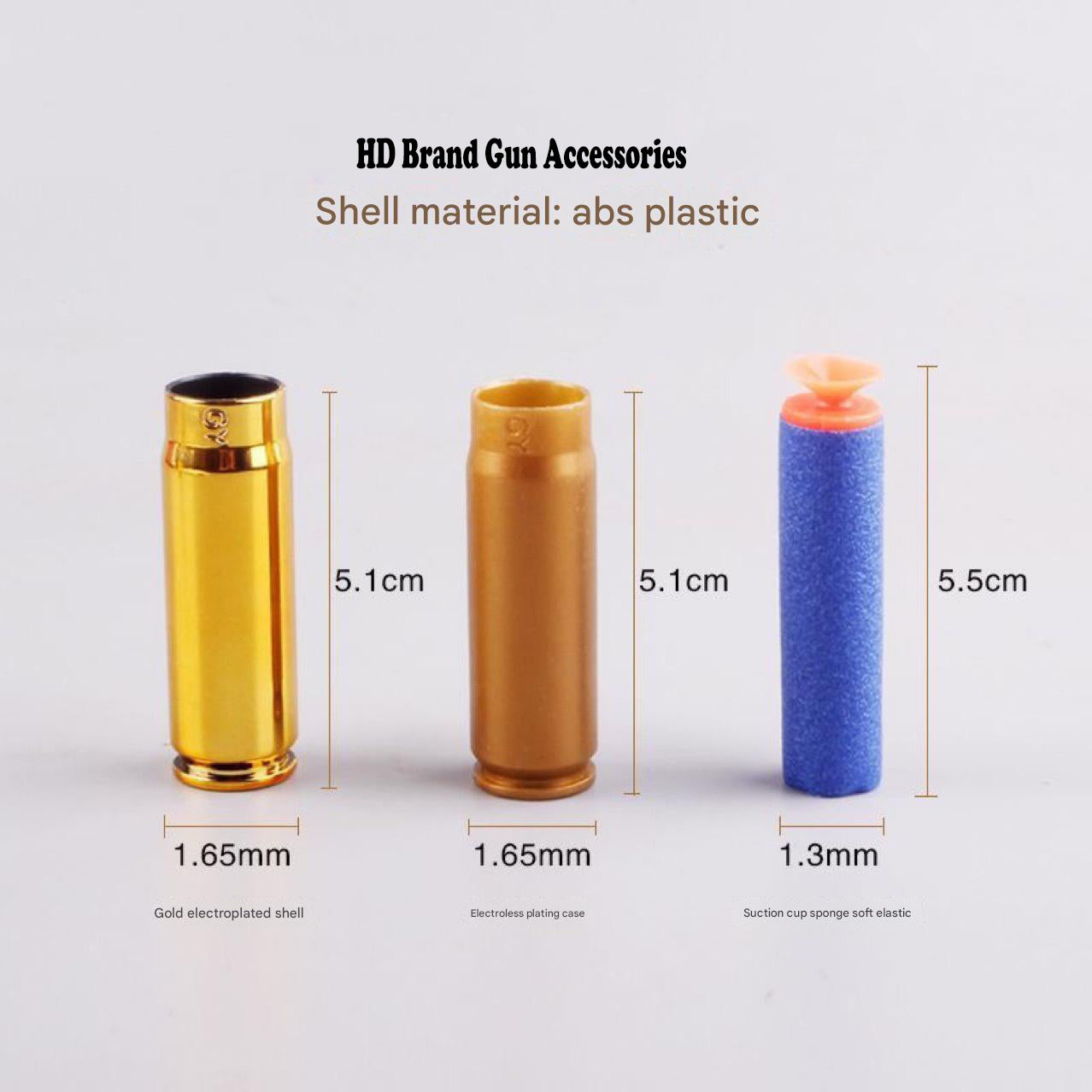 HD Brand Bullet Casing Accessories - Realistic Shell Ejection Parts ...