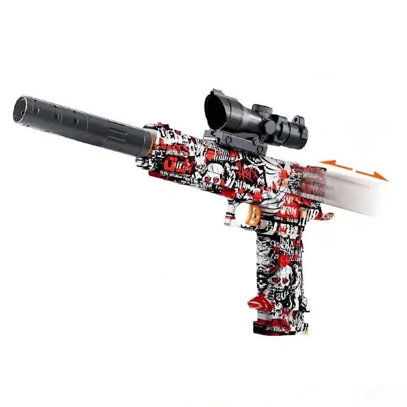 Combat Master 2011 Blowback Electric Gel Blaster Pistol – rng
