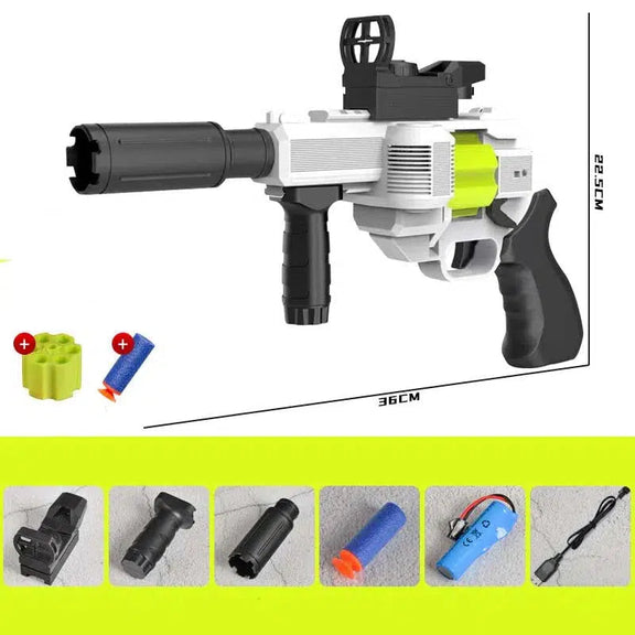 007 Revolver Dual-Turbo System Electric Nerf Pistol – rng