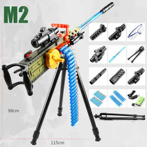 Tan Automatic M2 Chain Nerf Machine Gun – rng